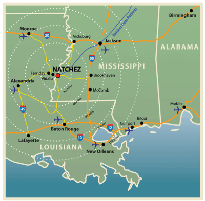 Navigate Natchez: Directions, Maps, and More | Visit Natchez
